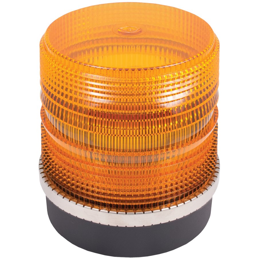 Amber LED beacon perm. mount