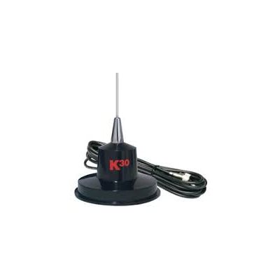 K40 K-30 35-Inch 300 Watts Stainless Steel Magnet Mount CB Antenna ...