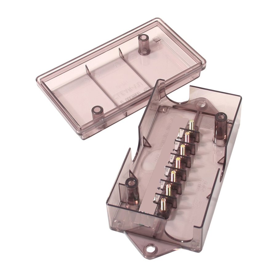 Boite de jonction transparente 7 bornes